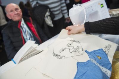 A little machine embroidery lesson...